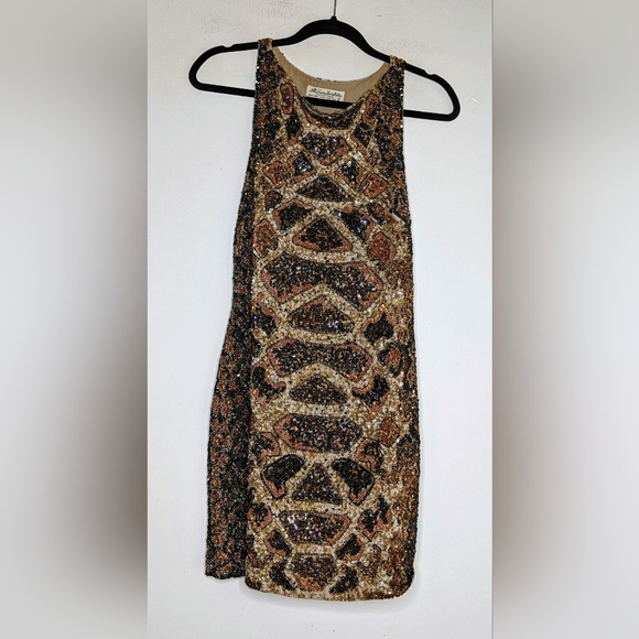 All Saints | Dresses | All Saints Embellished Python Dress | Poshmark